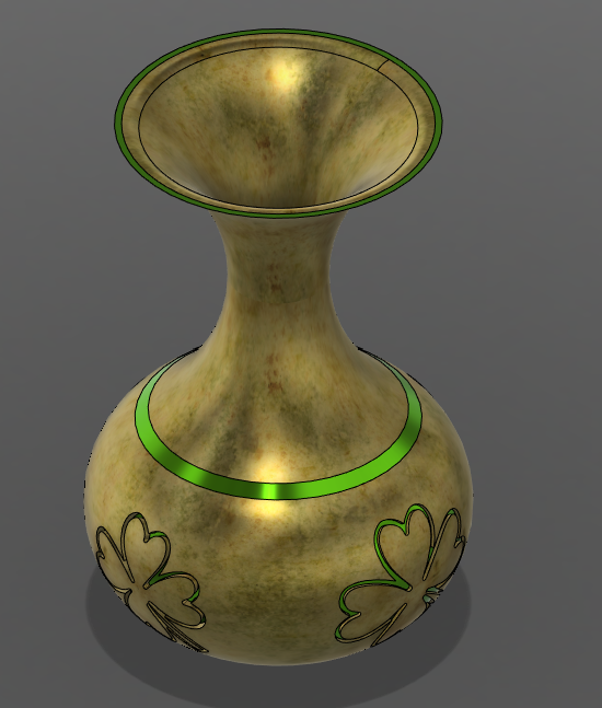 Four Leaf Clover Vase by jermaine | Download free STL model ...