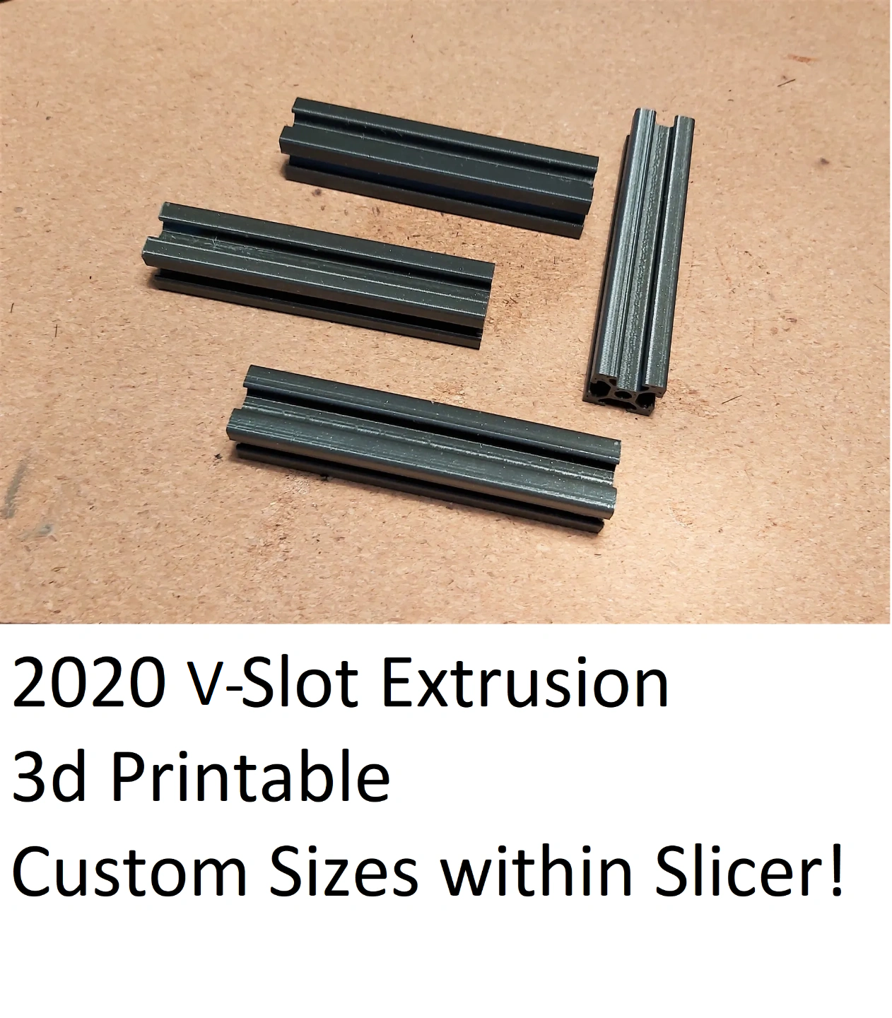 2020 V-Slot Printable Extrusion Kit / Pack by Freer | Download free STL ...