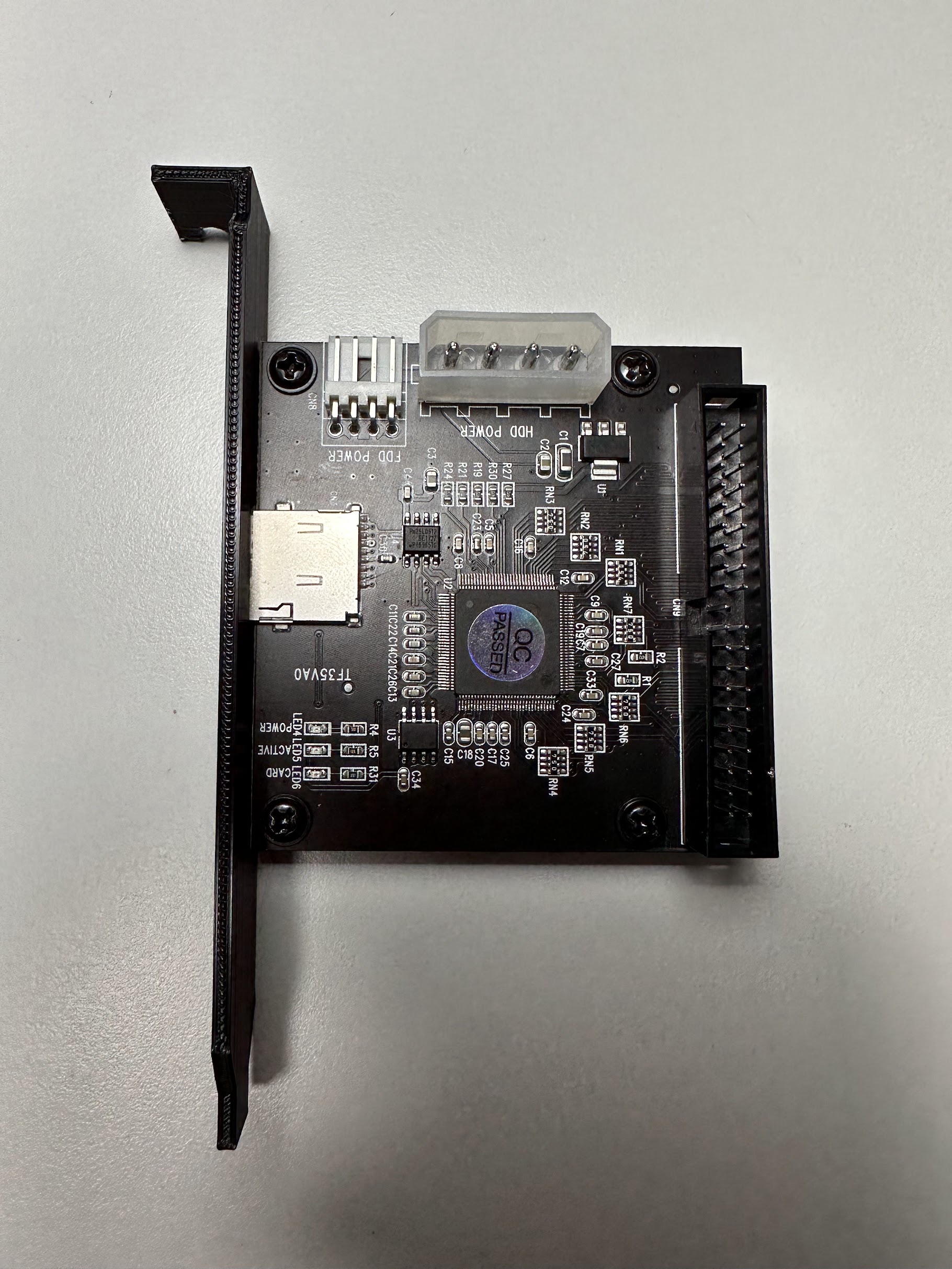 Micro SD to IDE Slot Bracket by Netanel Attali | Download free STL ...