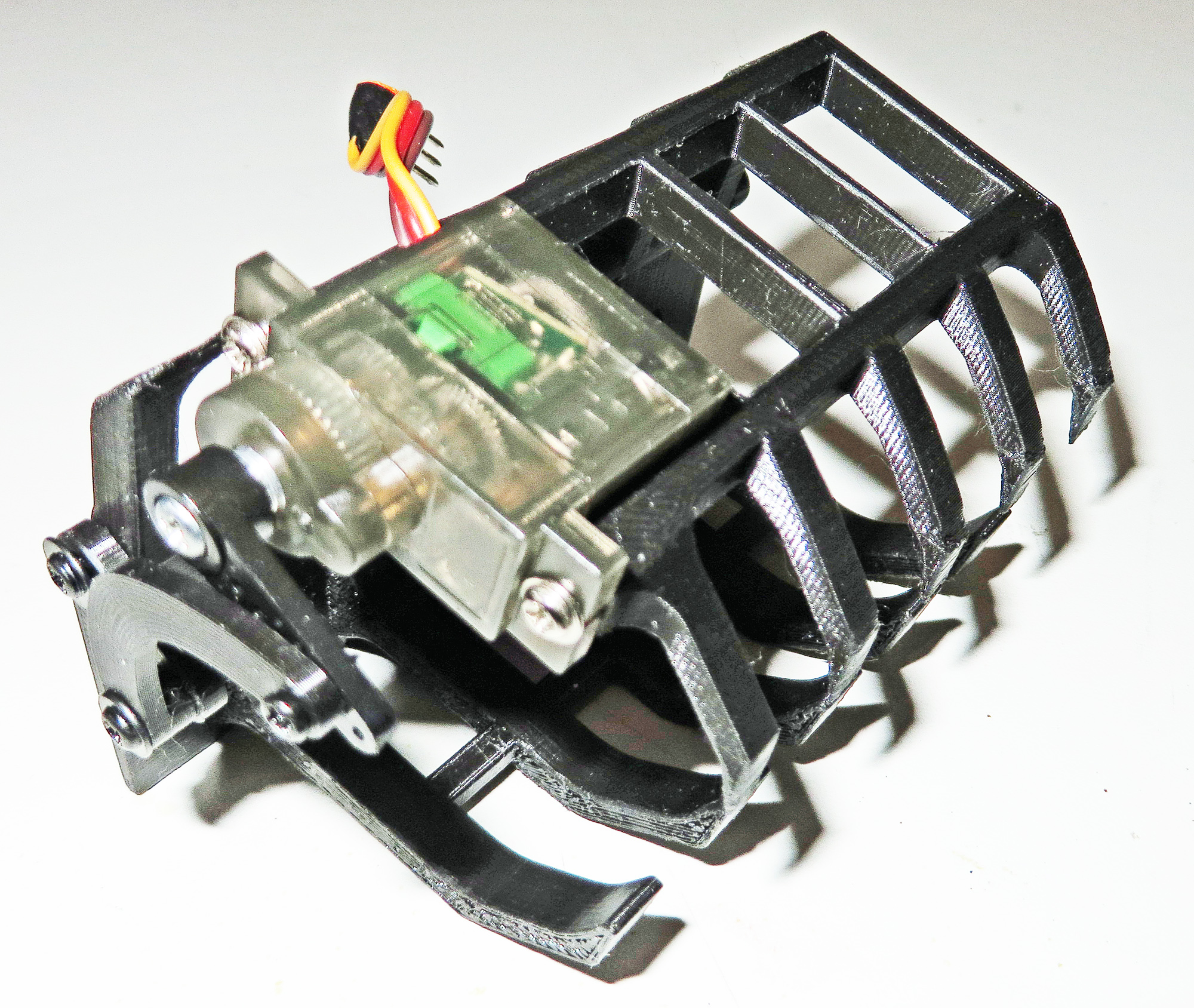 "Claw" for the 3D Printed RC SkidSteer V3.0 by Printoptiontwo ...