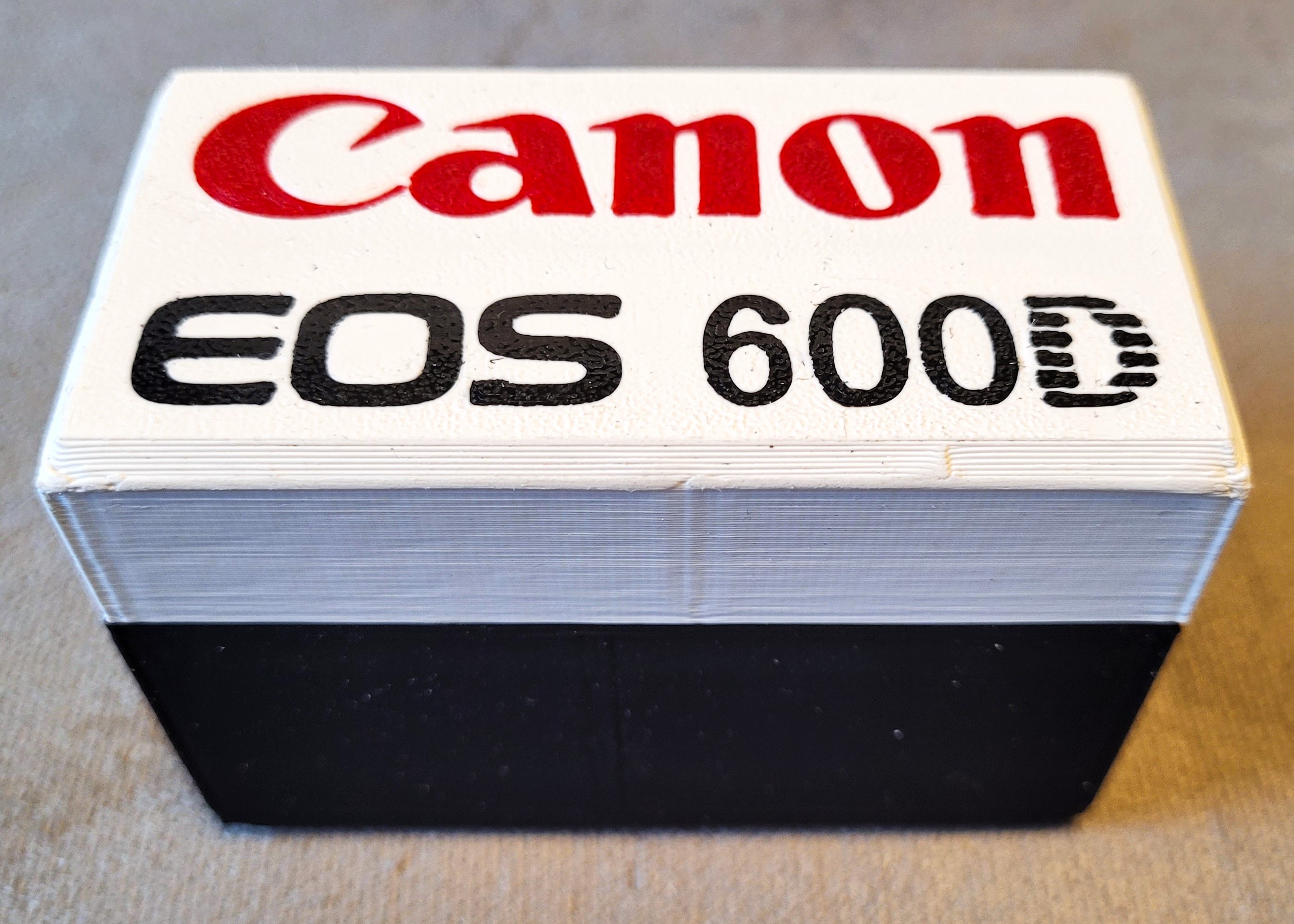 Case for 4x Canon LP-E8 Battery by 3DeMode101 | Download free STL model ...