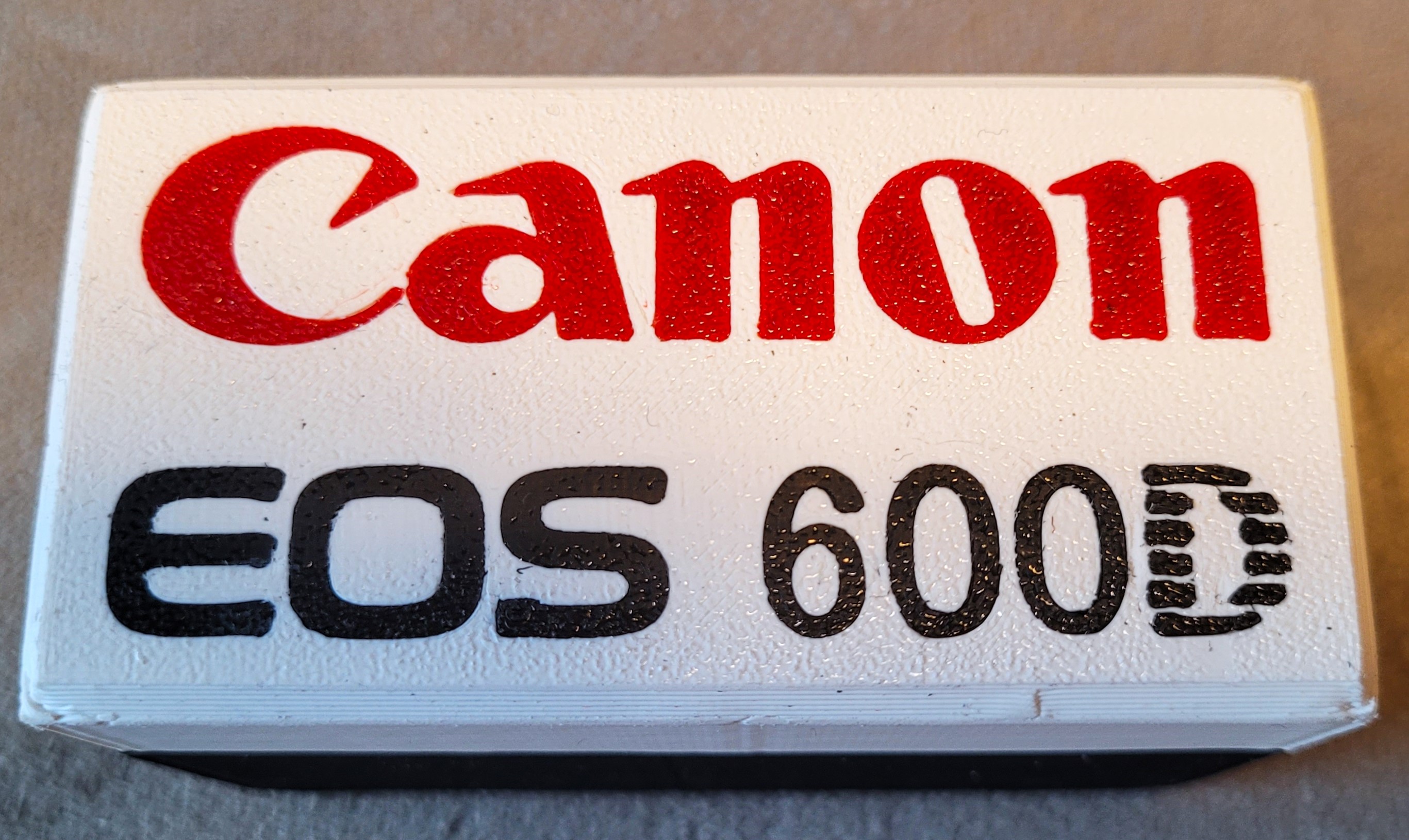Case for 4x Canon LP-E8 Battery by 3DeMode101 | Download free STL model ...