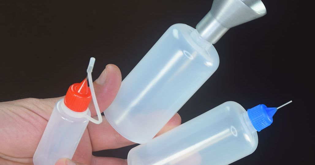 Screw-On Funnel for Needle Tip Squeeze Bottles by ShakeTheFuture ...