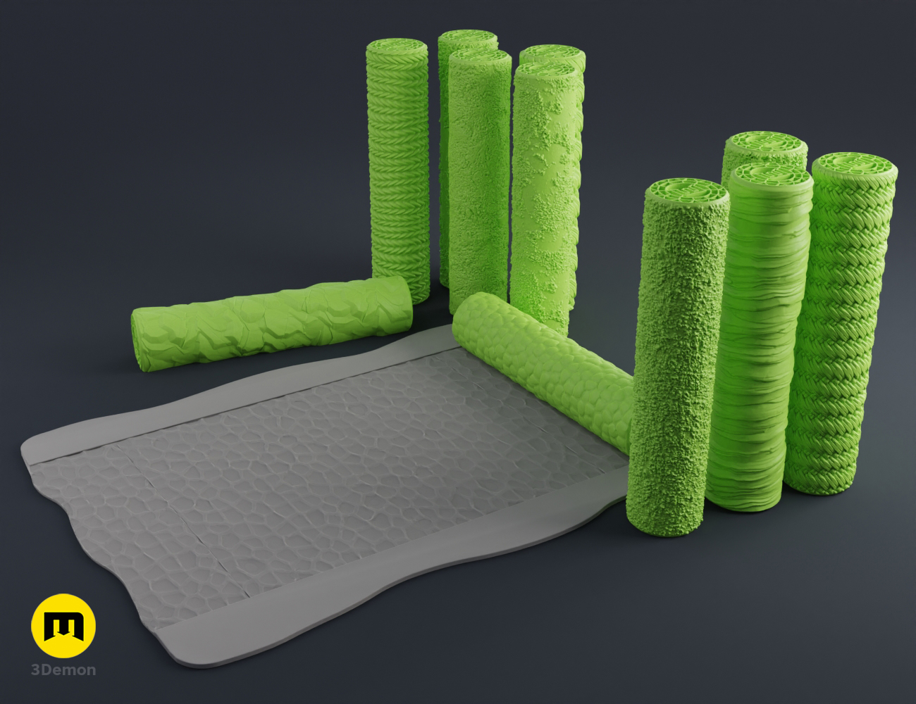 DnD Terrain Rollers – Materials by 3Demon's Texture Rollers ...