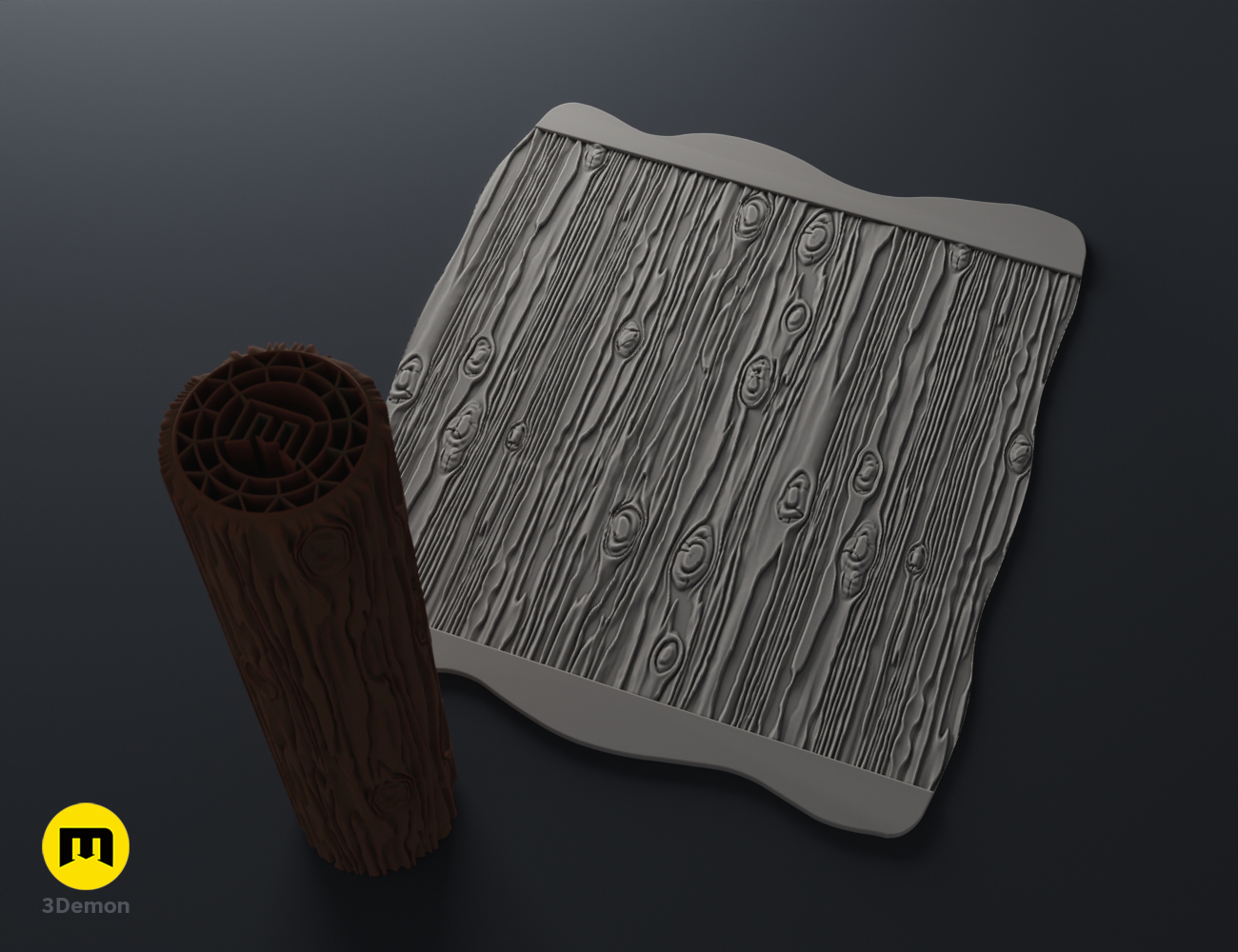 DnD Texture Rollers – Wood and tree bark by 3Demon's Texture Rollers ...