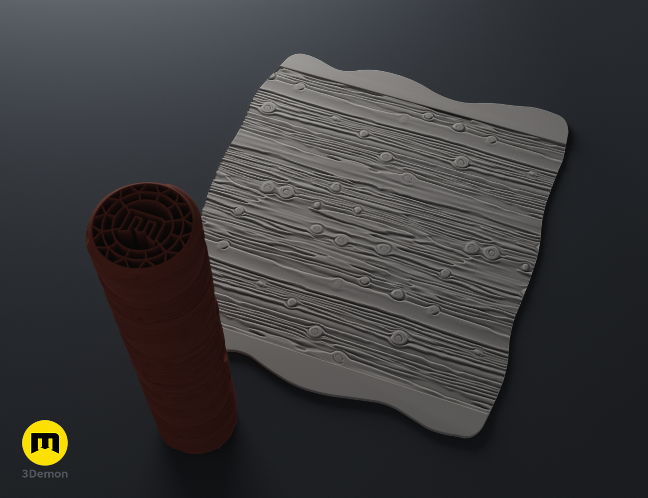 DnD Texture Rollers – Wood and tree bark by 3Demon's Texture Rollers ...