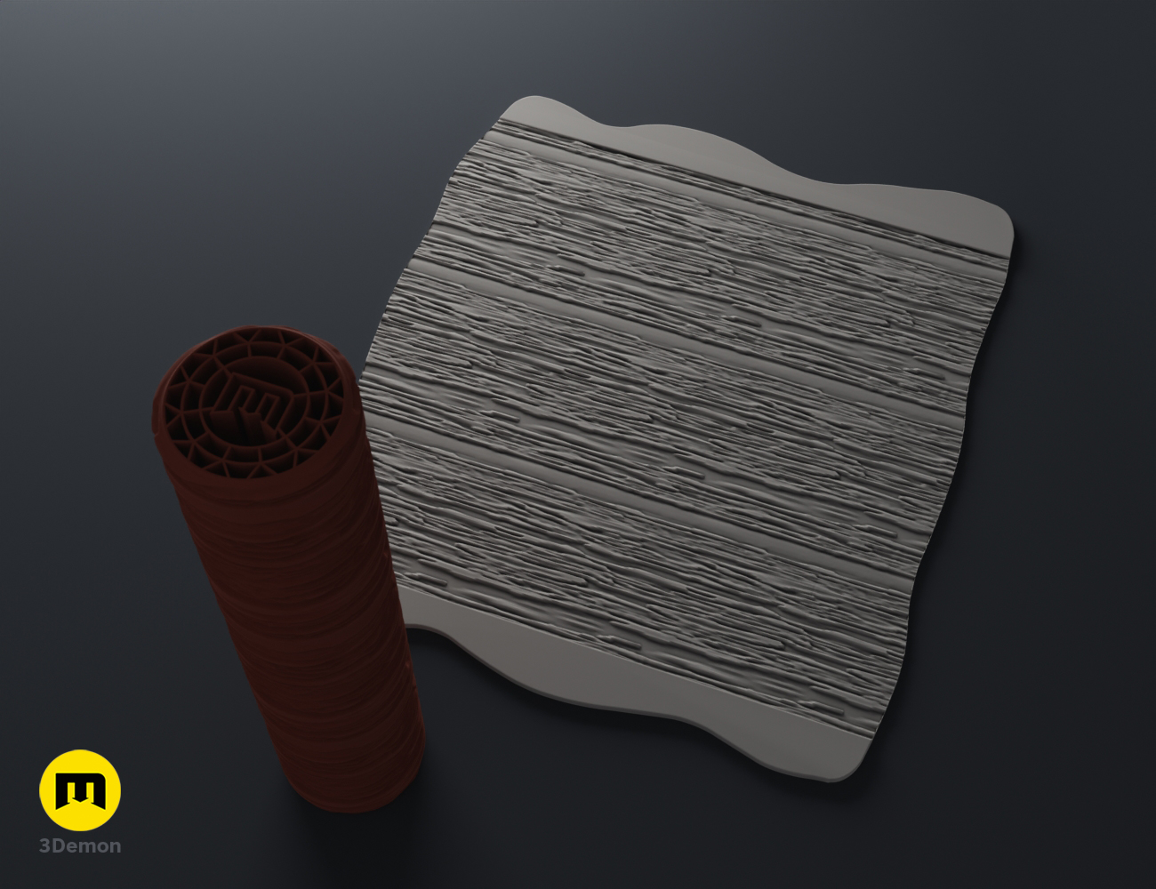 DnD Texture Rollers – Wood and tree bark by 3Demon's Texture Rollers ...