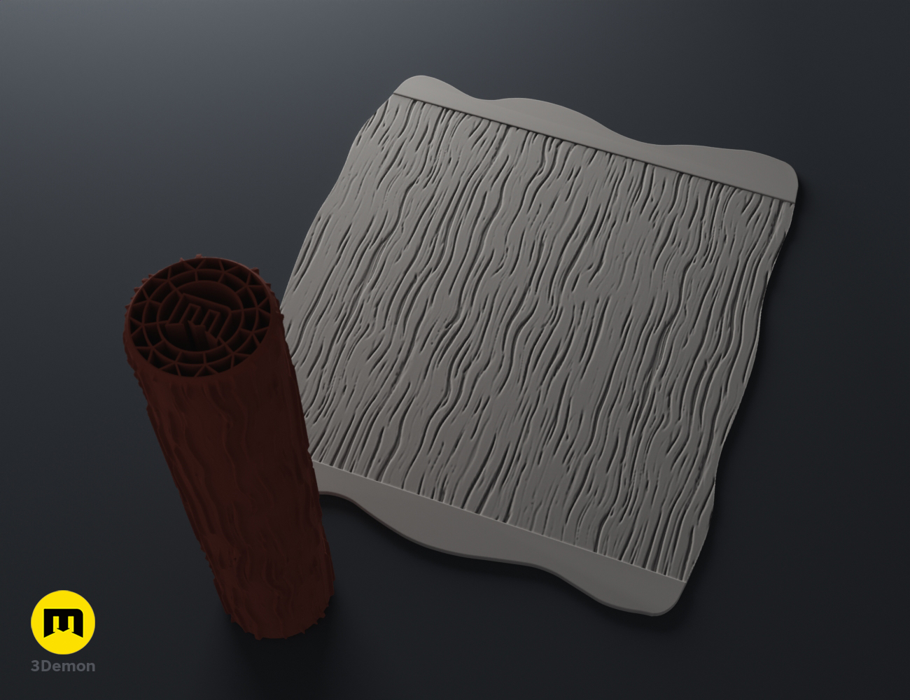 DnD Texture Rollers – Wood and tree bark by 3Demon's Texture Rollers ...