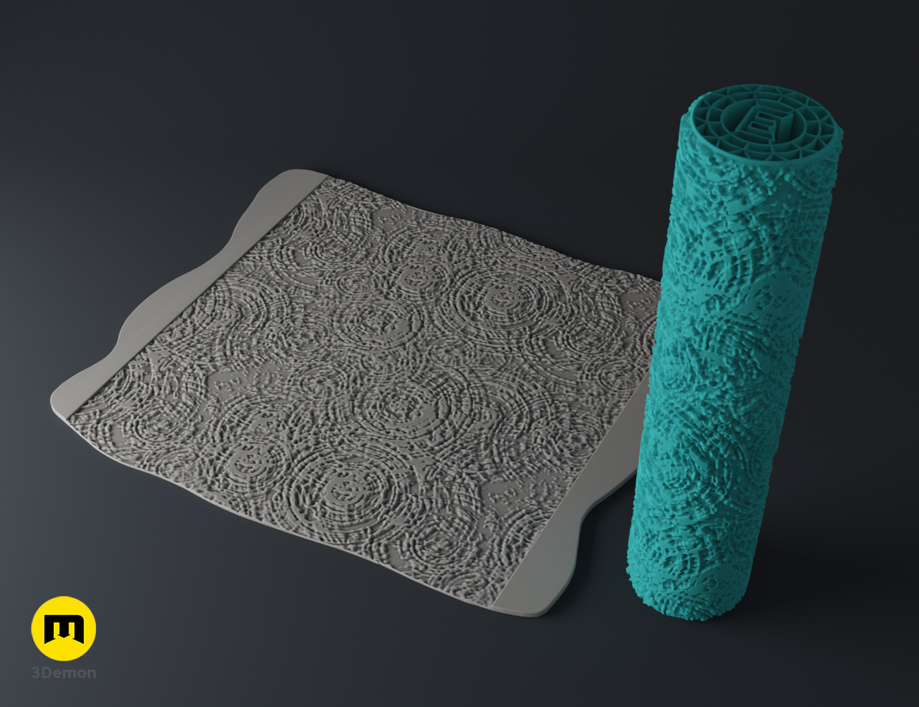 DnD Terrain Rollers – Scifi by 3Demon's Texture Rollers | Printables Store