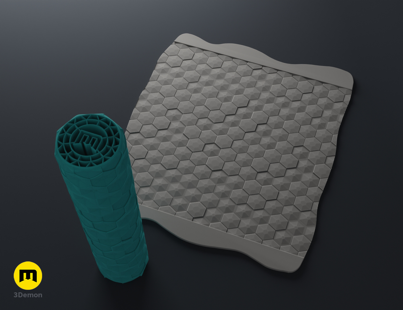DnD Terrain Rollers – Scifi by 3Demon's Texture Rollers | Printables Store