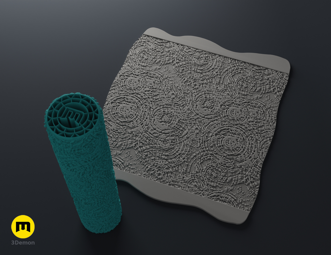 DnD Terrain Rollers – Scifi by 3Demon's Texture Rollers | Printables Store