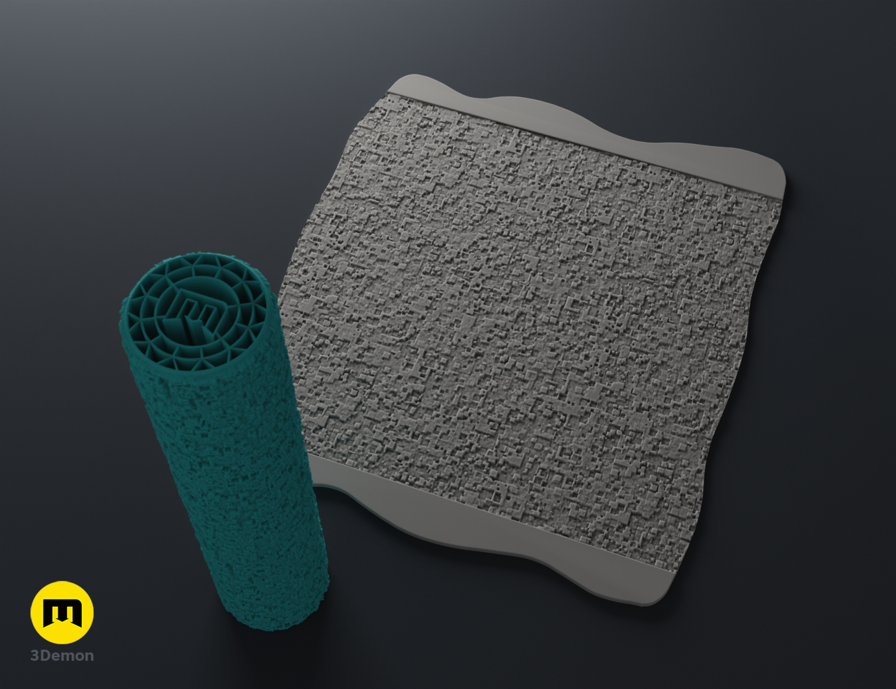 DnD Terrain Rollers – Scifi by 3Demon's Texture Rollers | Printables Store