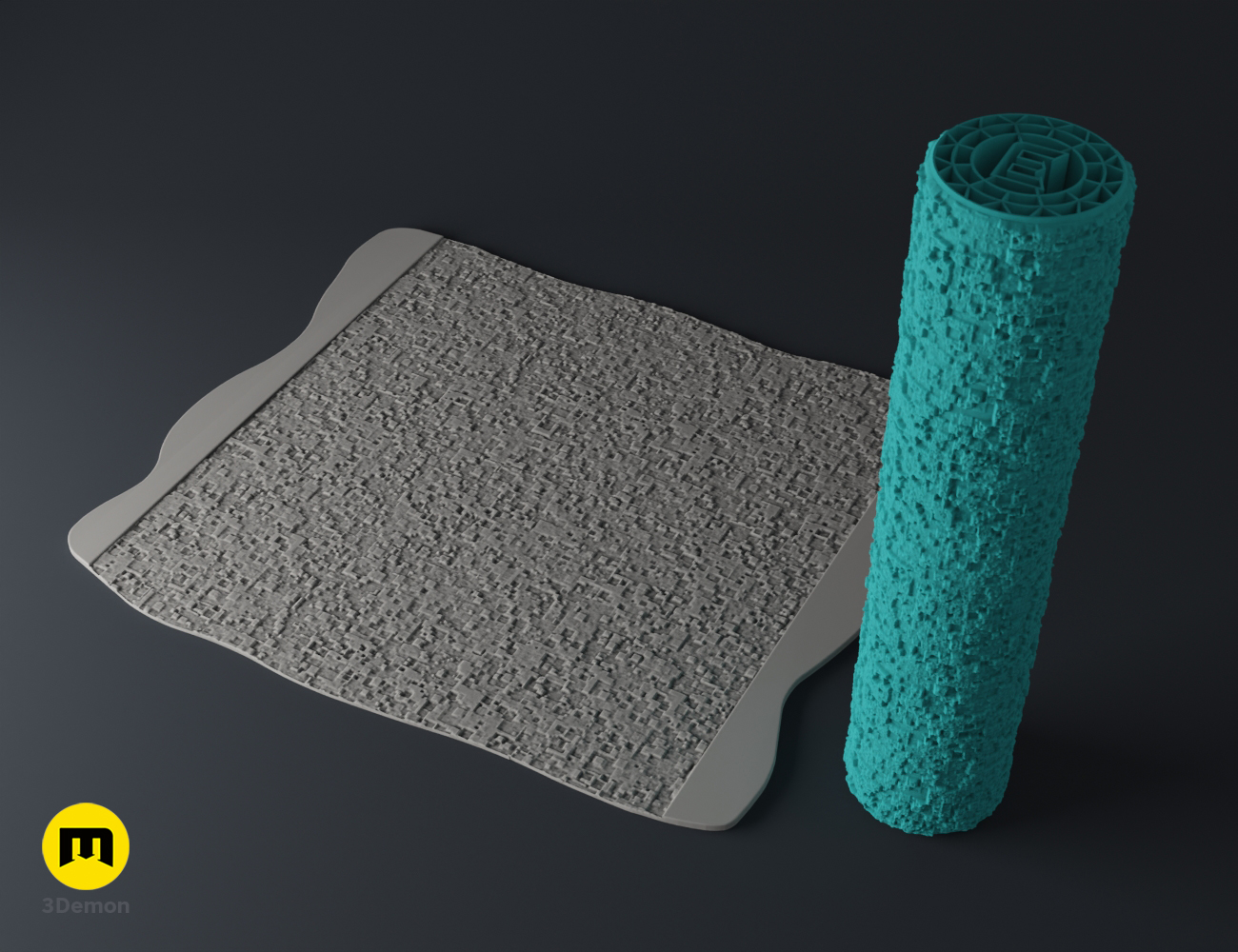 DnD Terrain Rollers – Scifi by 3Demon's Texture Rollers | Printables Store
