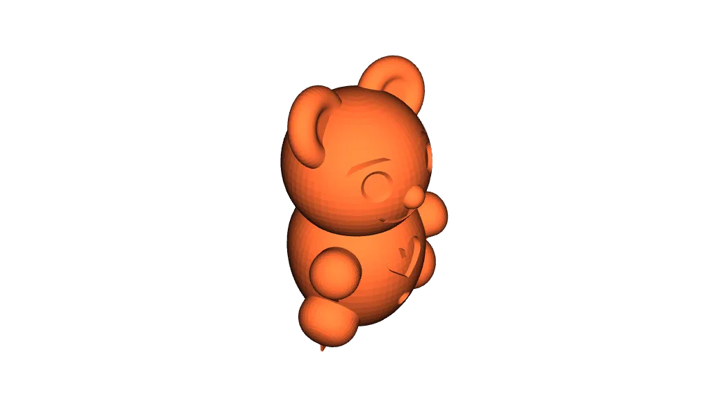 Snow teddy bear inspired by Frozen II by Nathanael Connesson | Download ...