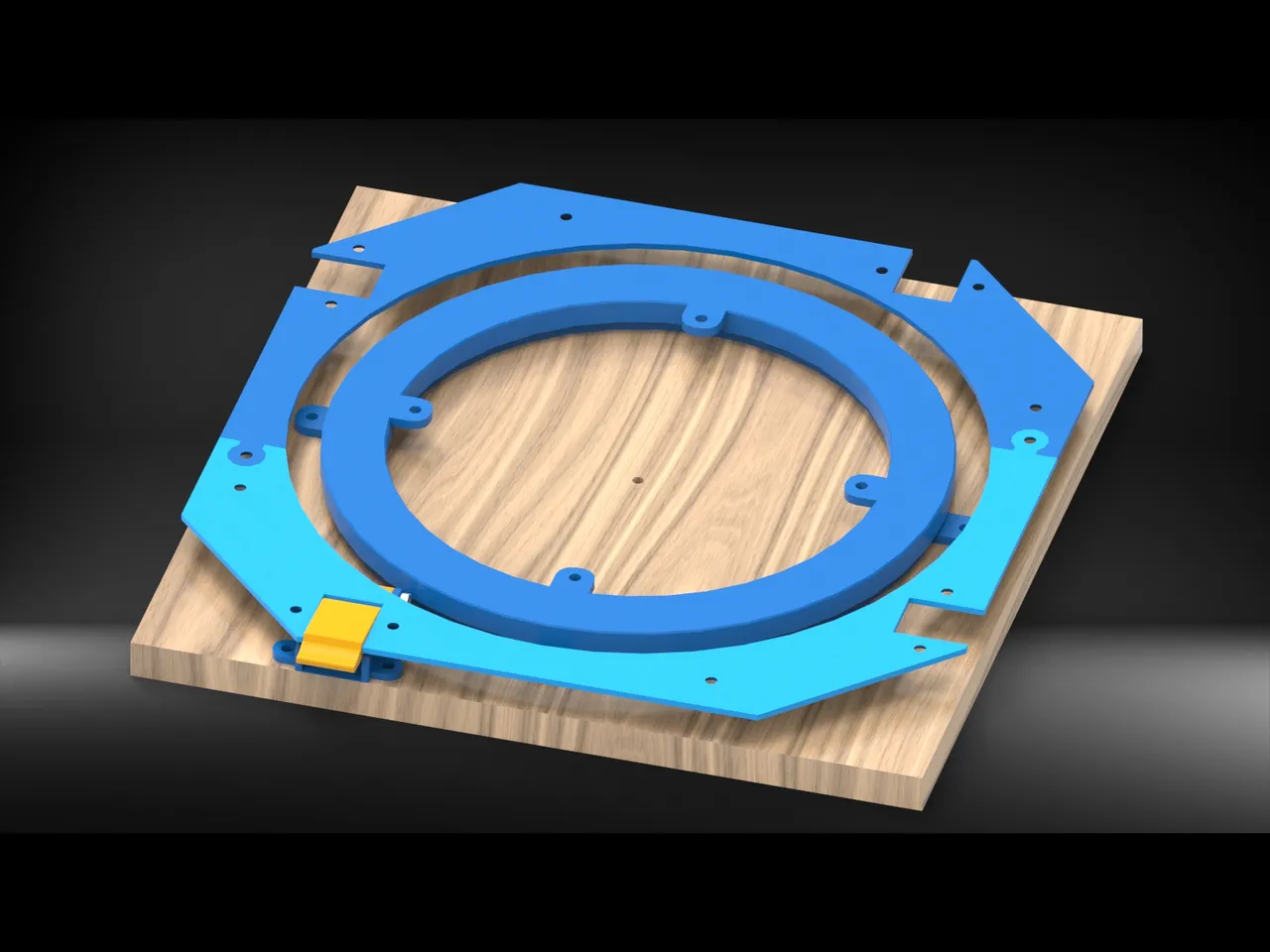 Turntable for water grinder by JBoe | Download free STL model ...