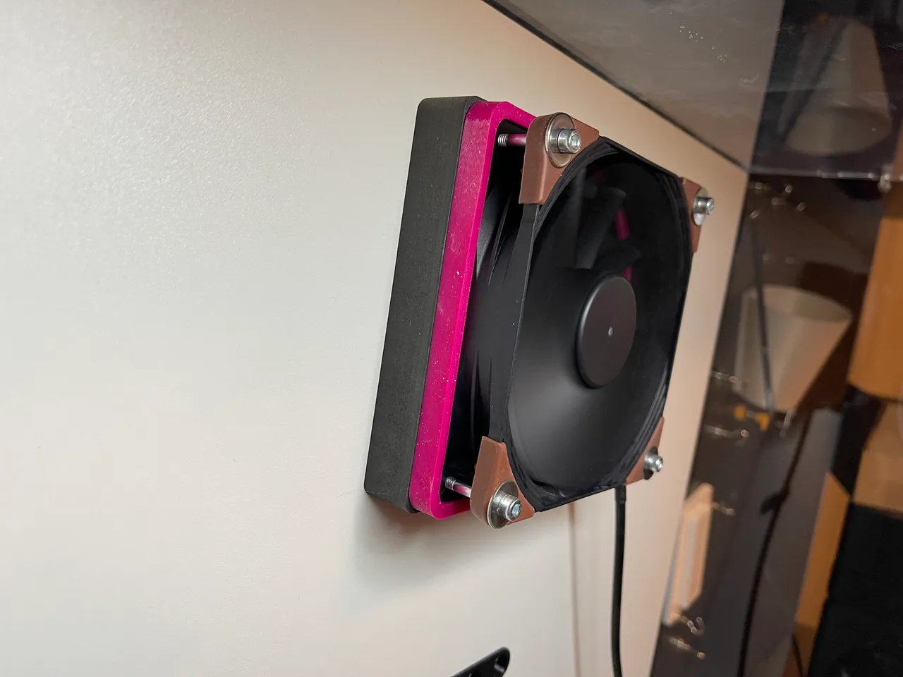 120mm PC Fan Gasket by MartenKL | Download free STL model | Printables.com