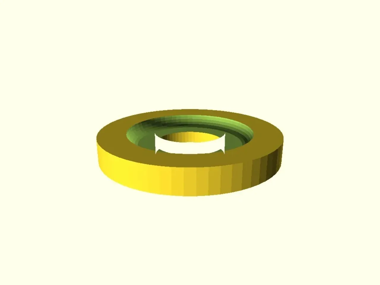 Washer by gringer | Download free STL model | Printables.com