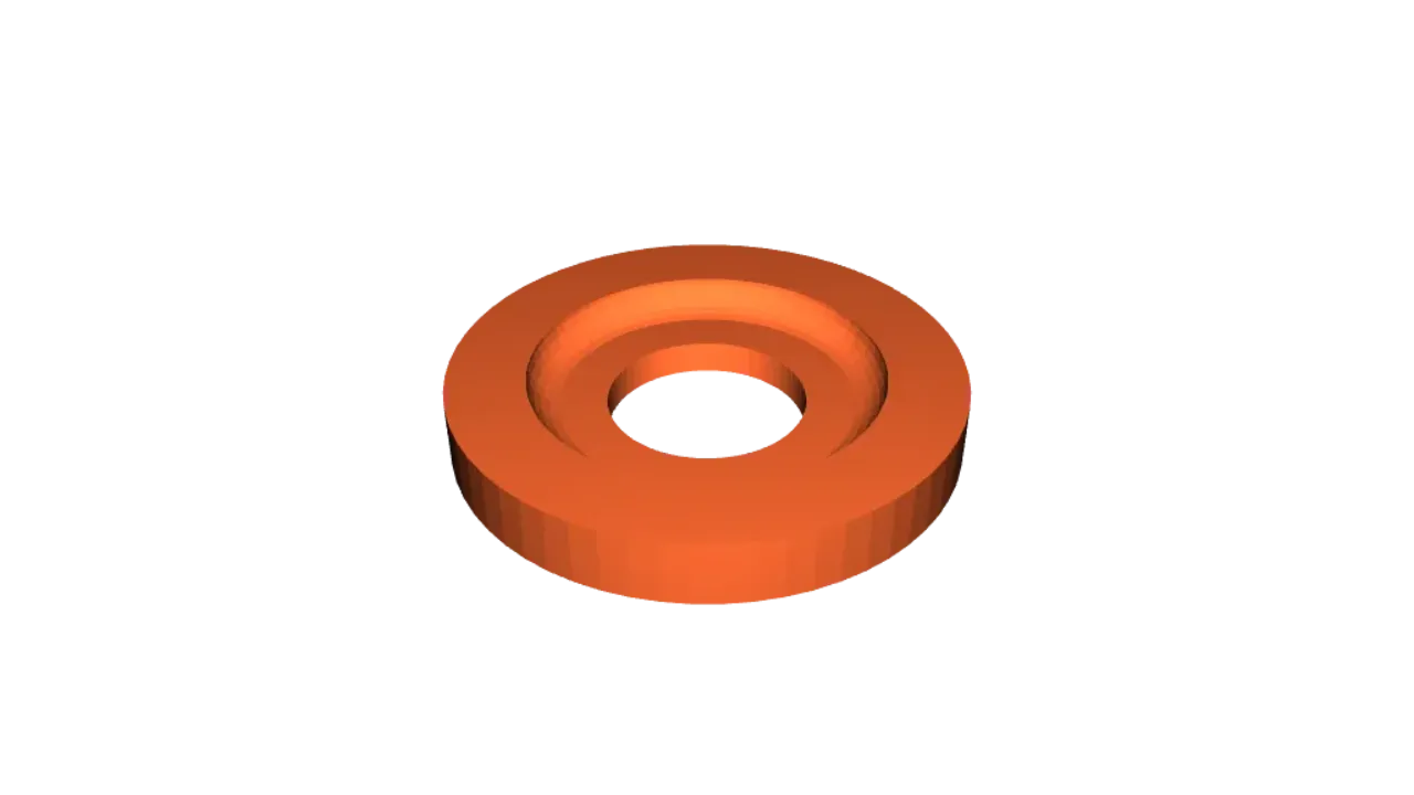 Washer by gringer | Download free STL model | Printables.com