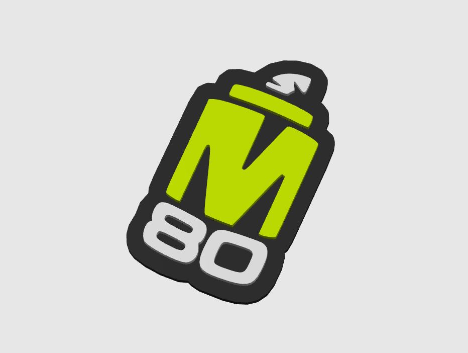 M80 Logo (CS2) by Mikkel Hedegaard | Download free STL model ...