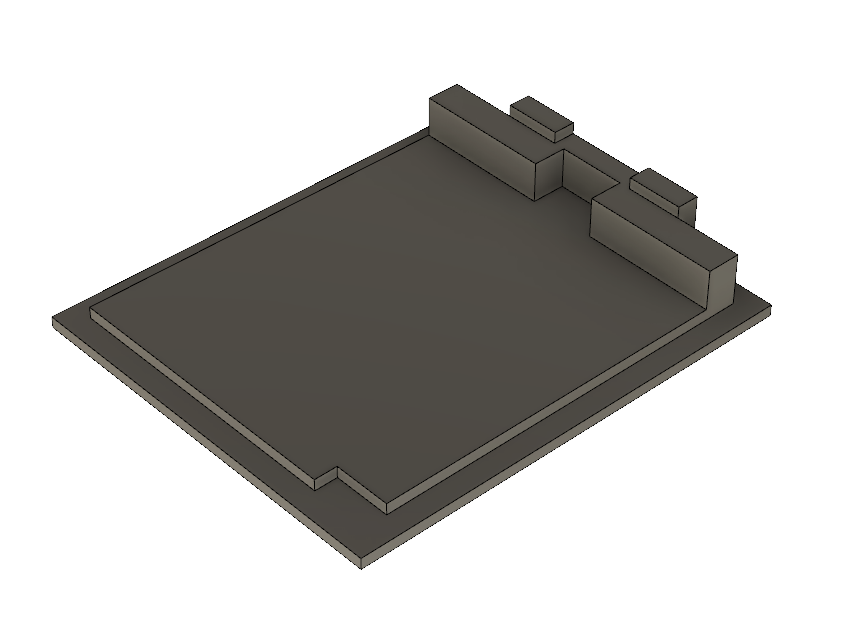 Lid for the sd_card_reader_drive.stl (to go with the Retro Desktop PC ...