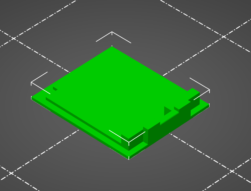 Lid for the sd_card_reader_drive.stl (to go with the Retro Desktop PC ...
