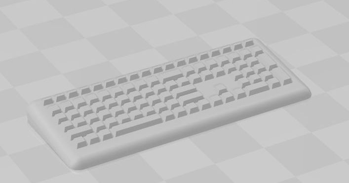 IBM x286 Keyboard by mygame595 | Download free STL model | Printables.com