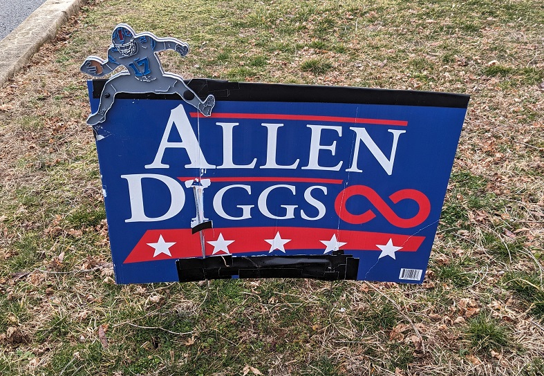 Josh Allen Leaping Yard Sign Attachment von mattiam | Kostenloses STL ...
