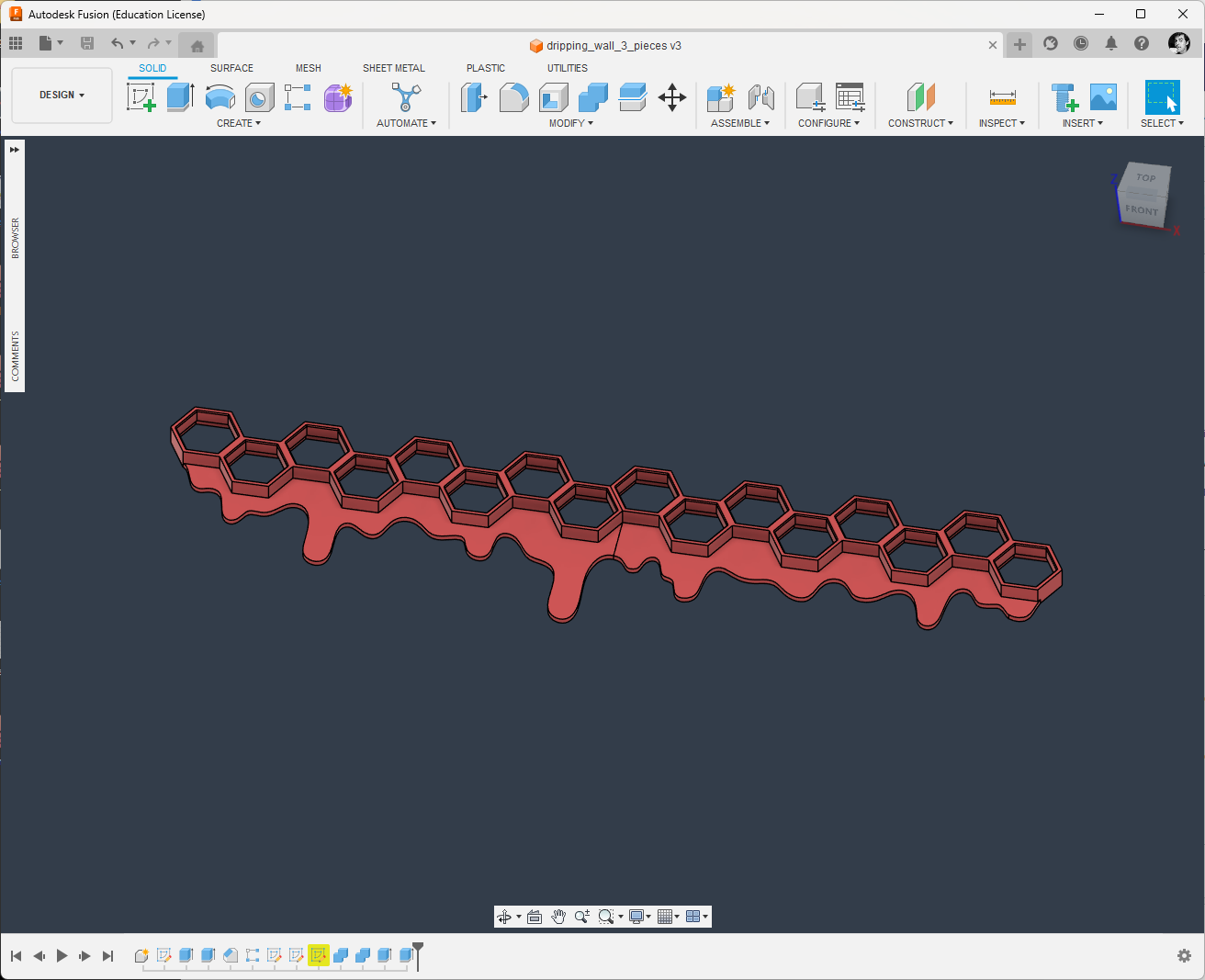 Hsw Dripping Brim Remix By Georgmierau Download Free Stl Model