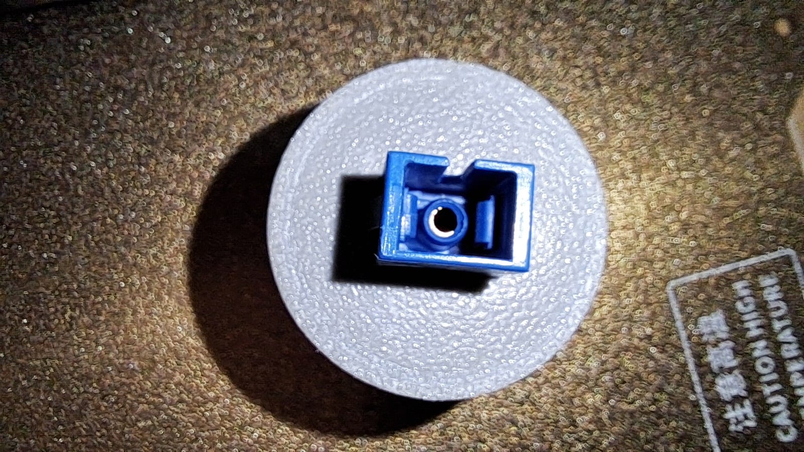 laser pointer cap for SC coupler by bumbobee | Download free STL model ...