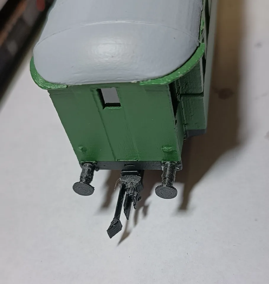 Train close coupling heads-ROCO H0 1/87 / Kurzkupplungsköpfe mit ...