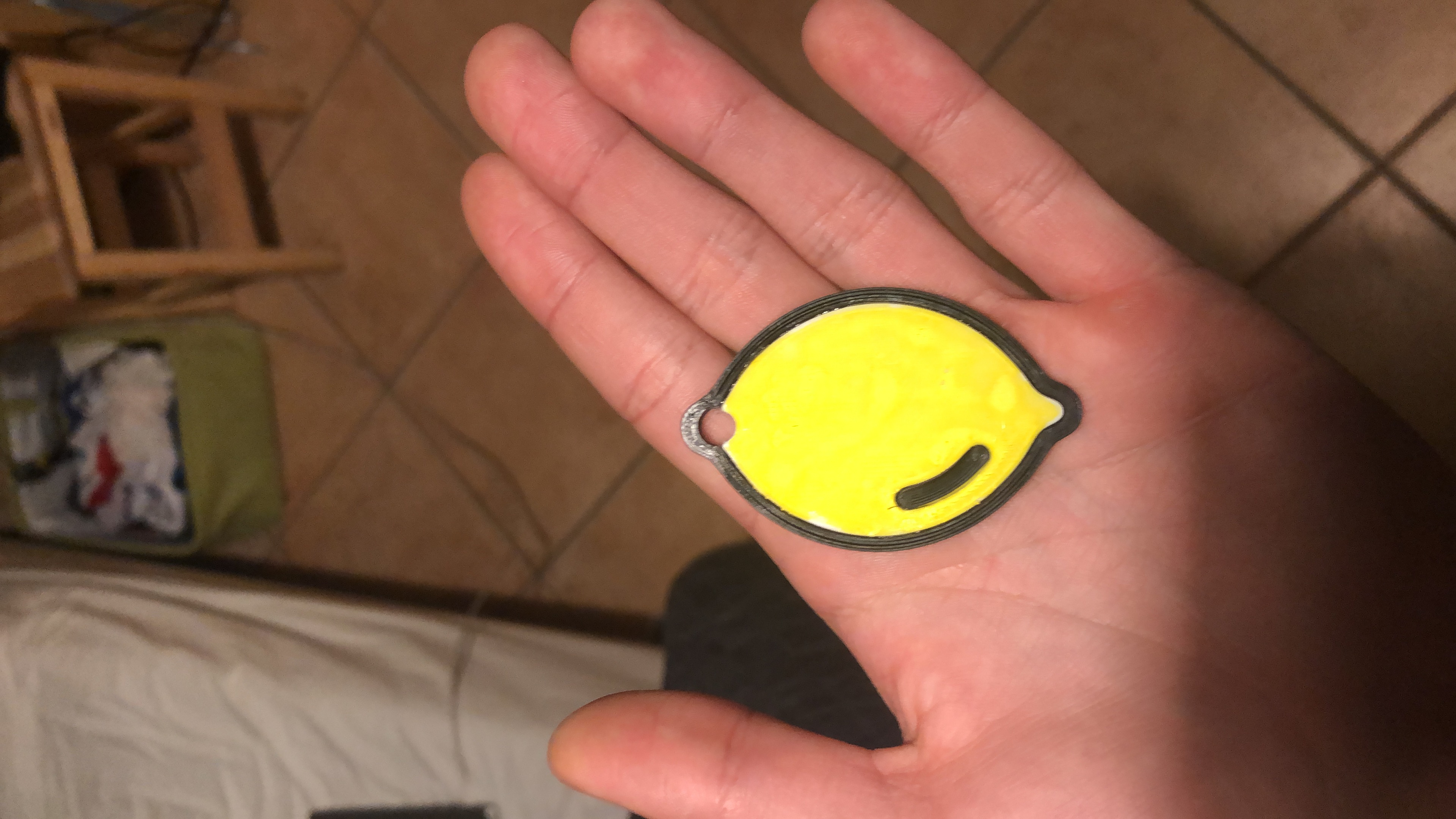 lemon key chain by lorenzo | Download free STL model | Printables.com