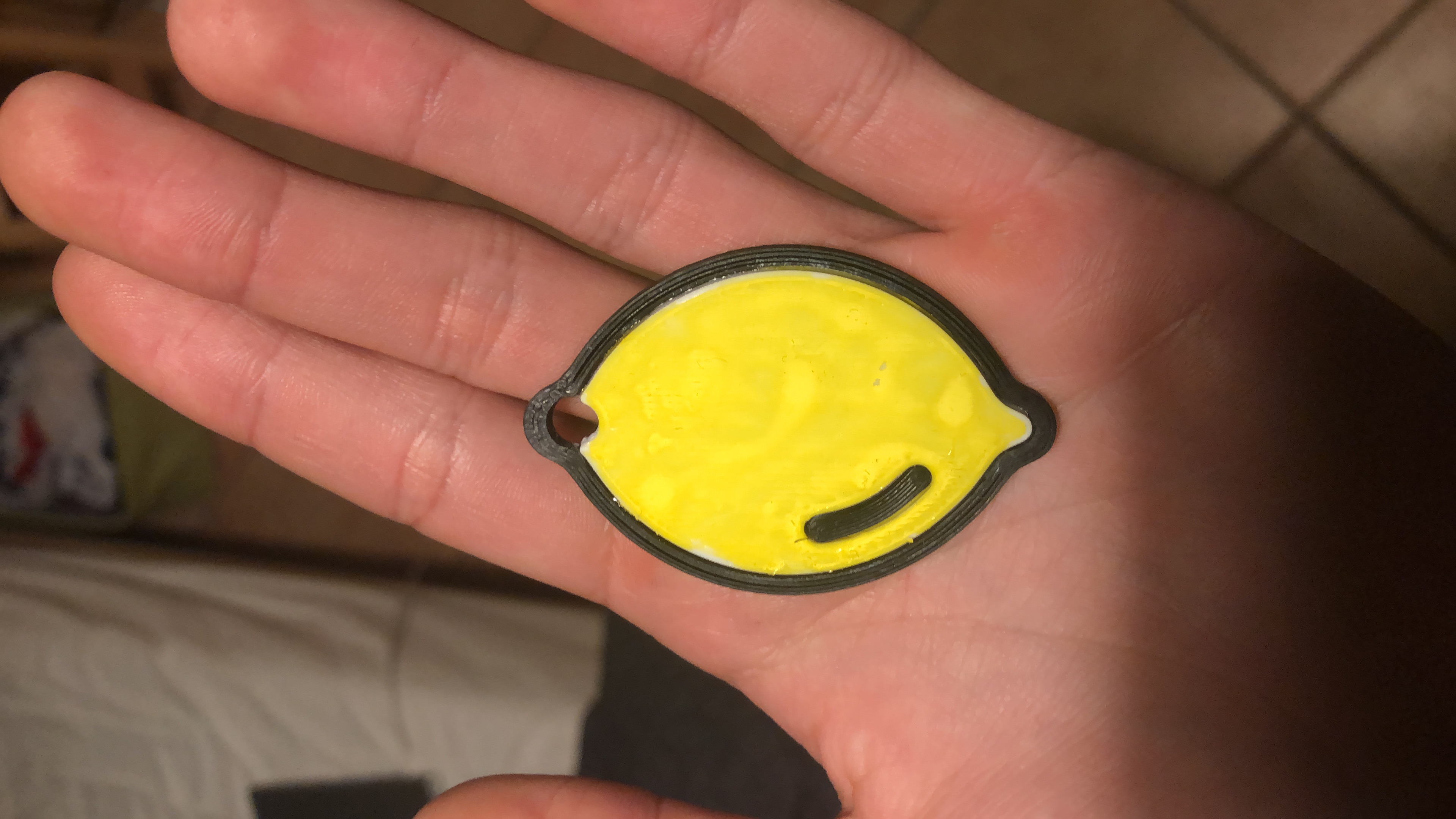 lemon key chain by lorenzo | Download free STL model | Printables.com