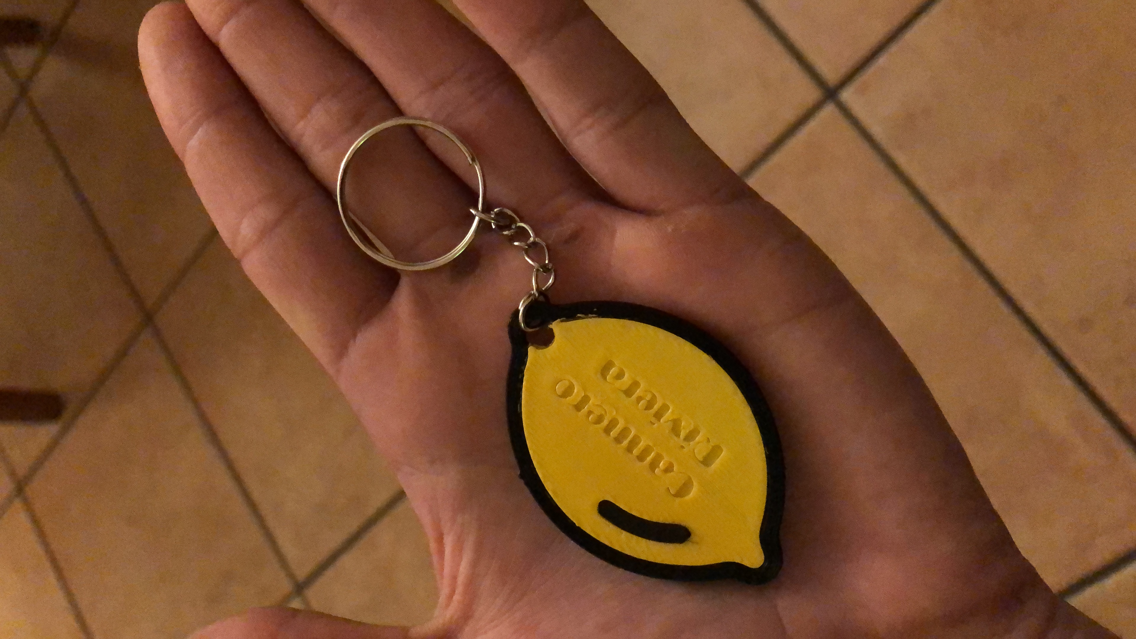 lemon key chain by lorenzo | Download free STL model | Printables.com