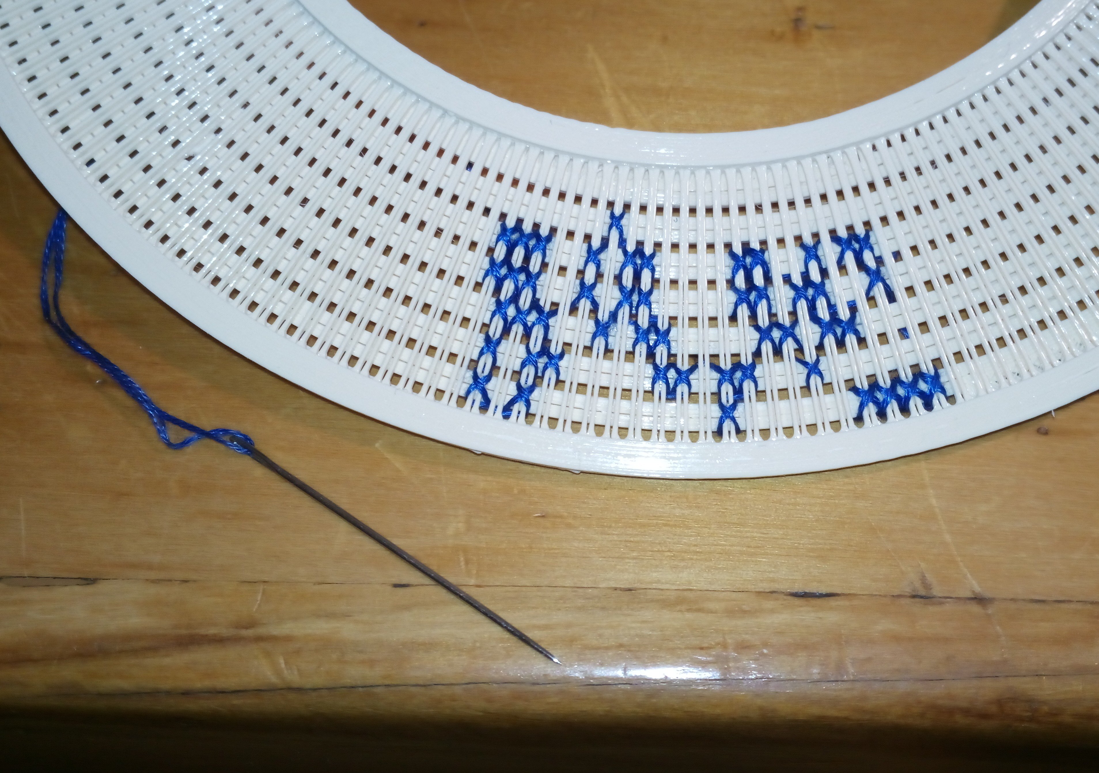 Spiral Cross-stitch Template by gringer | Download free STL model ...