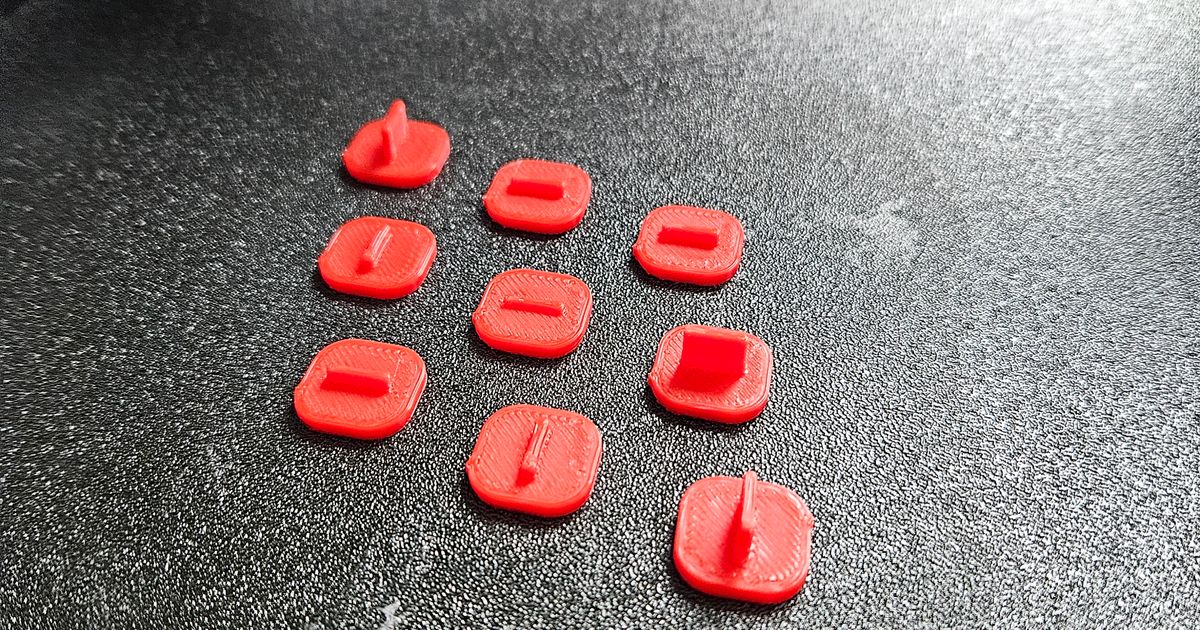 Leveling pins by Vít Loukota | Download free STL model | Printables.com