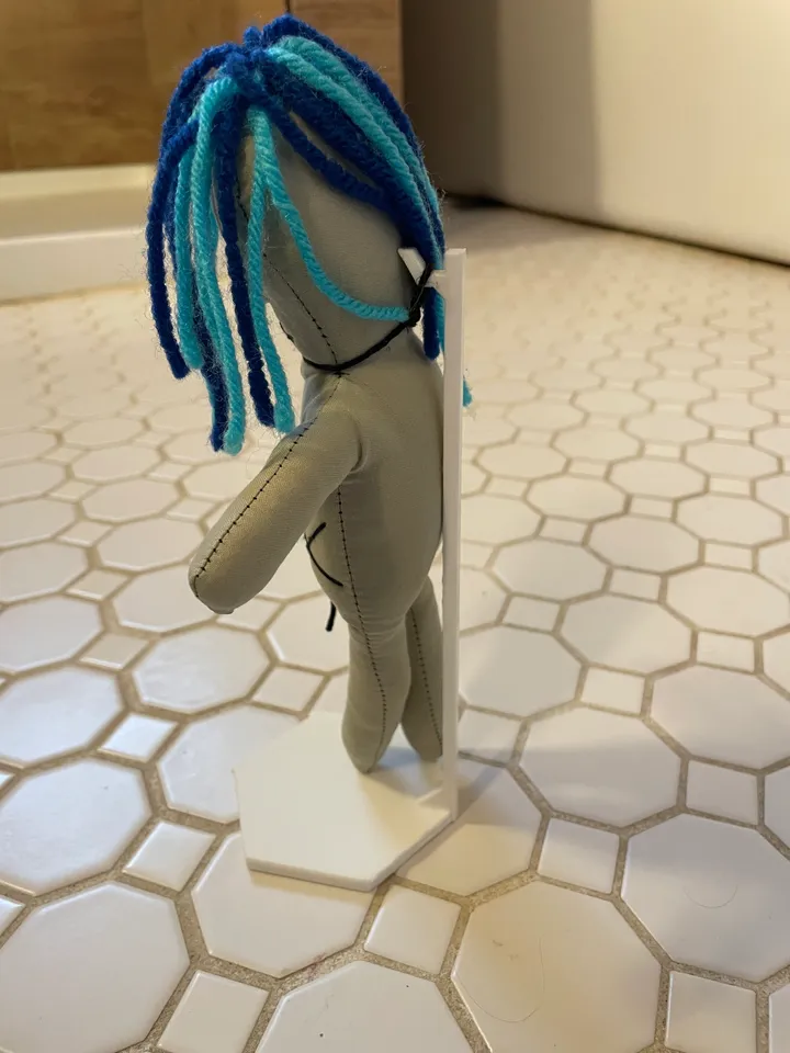 Voodoo doll display stand by Douglas Hale | Download free STL model ...