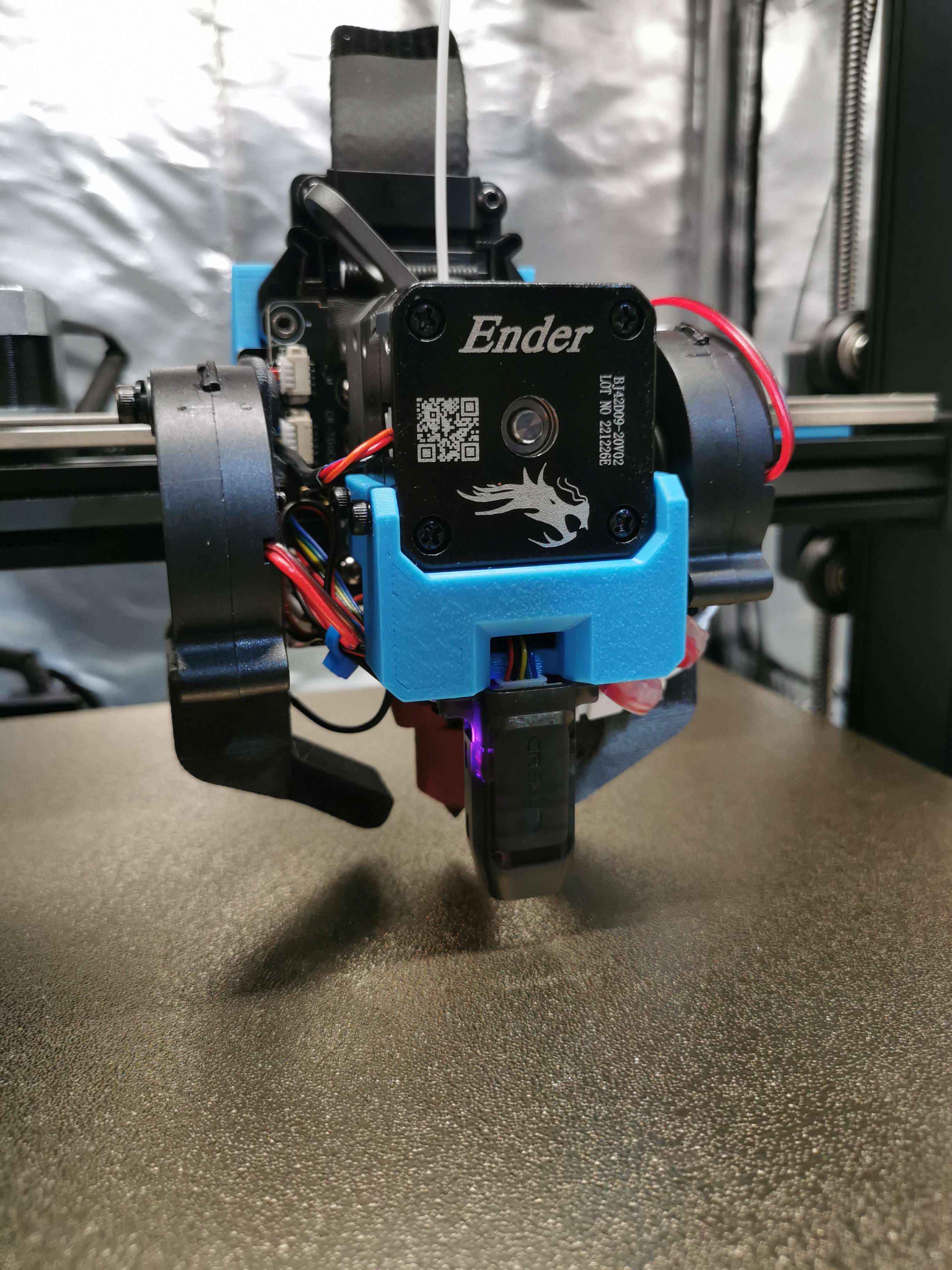 Ender 3 V3 SE Centered CR Touch Mount by GammaBeast | Download free STL ...