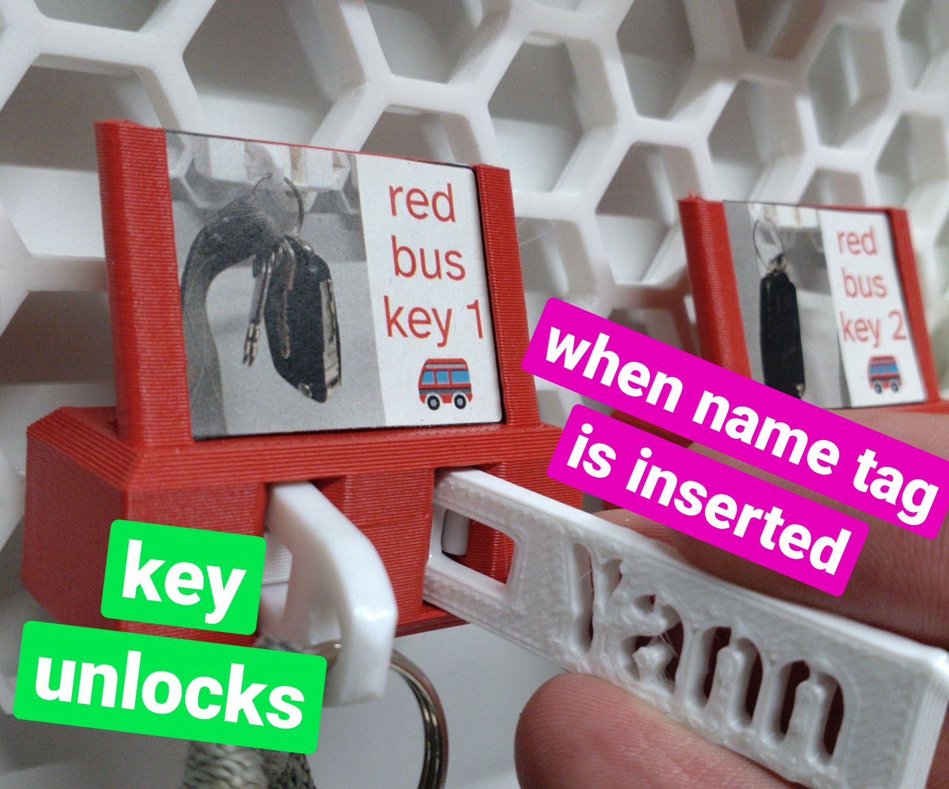 Keyguardian: dual-key XOR mechanism by Yann Büchau | Download free STL model | Printables.com