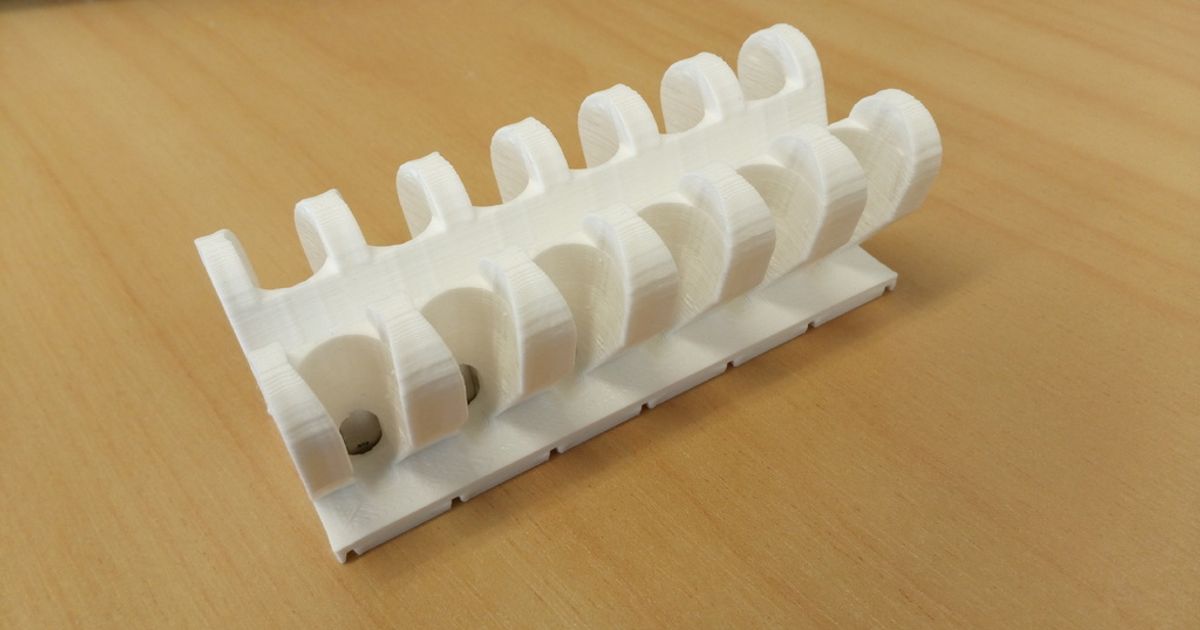 Hearty Magnetic Rack by gringer | Download free STL model | Printables.com