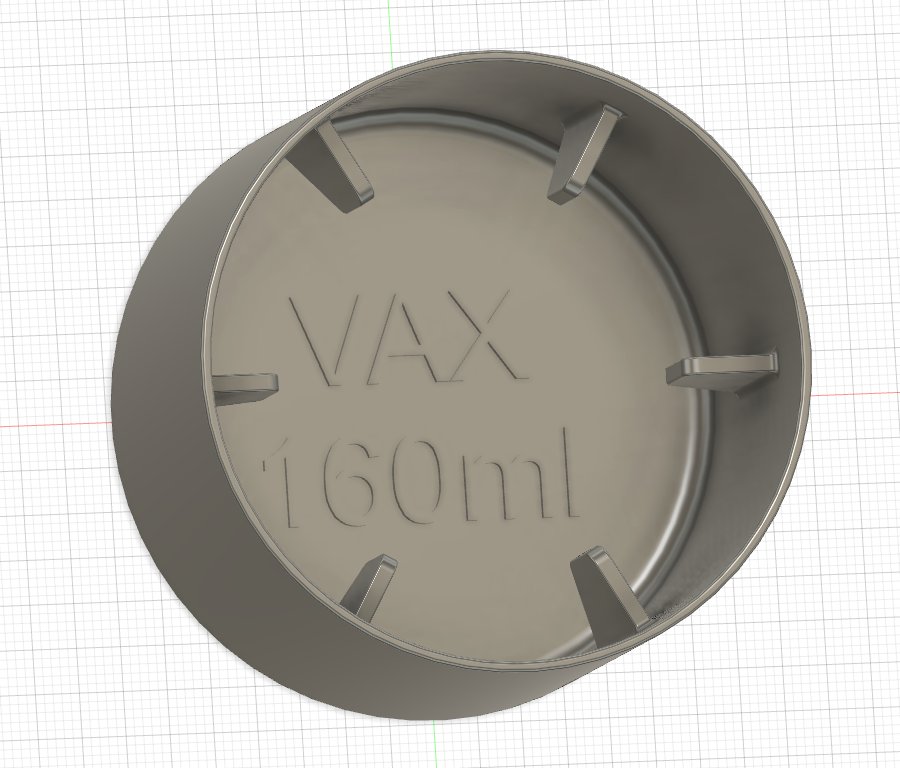 Measuring Cap 160ml for Vax 1.5Litre Ultra+ Cleaning Solution od autora Gigabeast | Stáhněte si ...