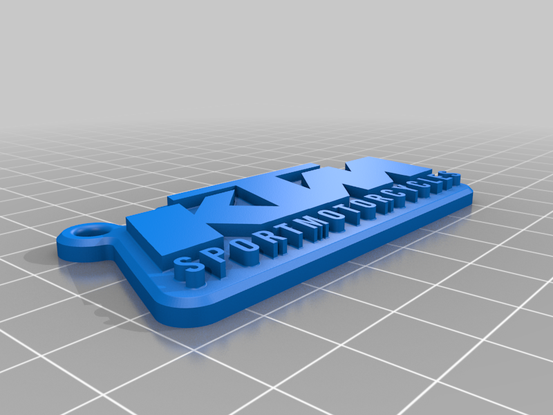KTM Type SM Keychain - Portachiavi - Porte Clès by BasementLAB ...
