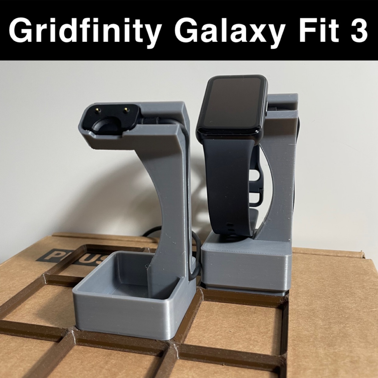 Gridfinity Galaxy Fit 3 Charging Stand by Szachu | Download free STL ...