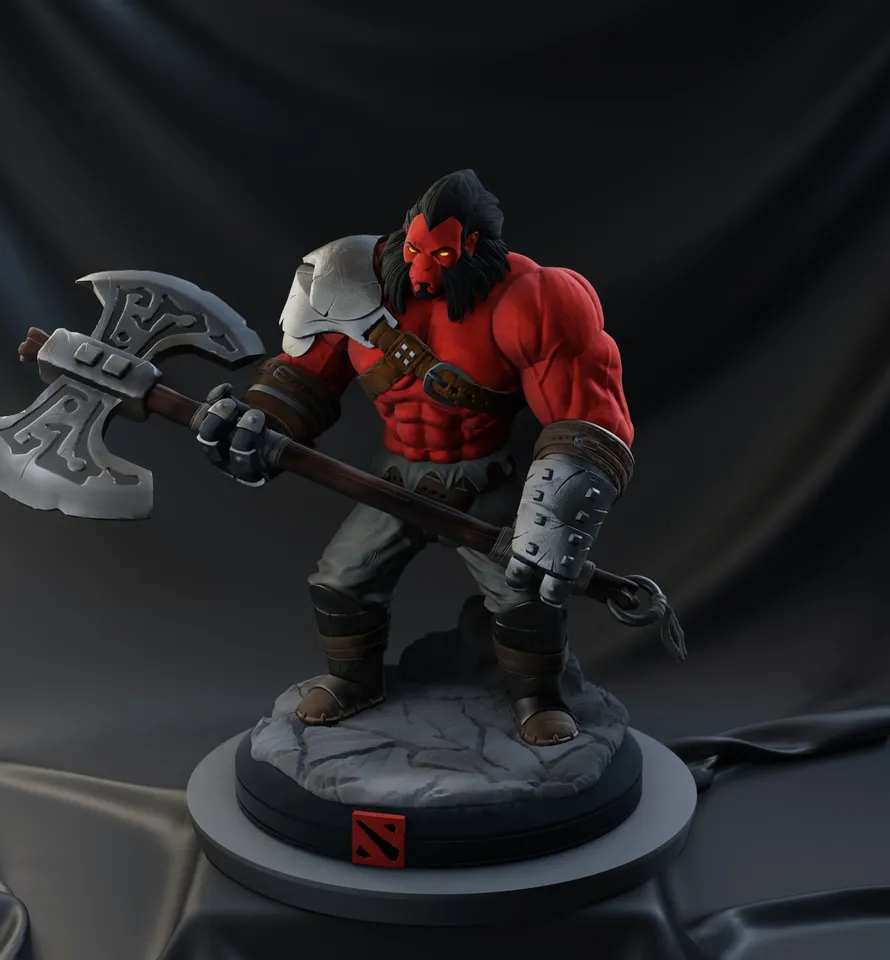 Axe | DotA 2 by Samarth Jain | Download free STL model | Printables.com