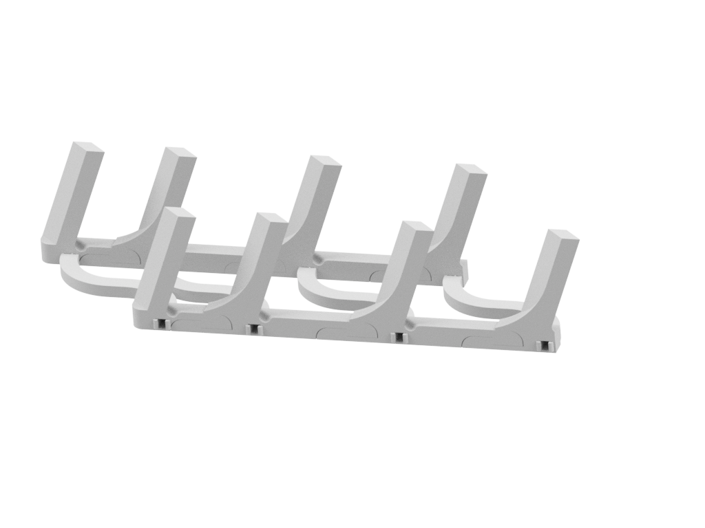 Modular and sturdy pan holder 45° by G_rex_B | Download free STL model ...