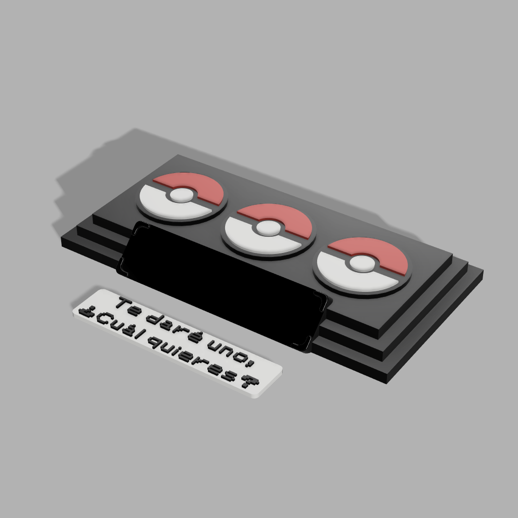 Pokémon Pedestal by King Creations 3D | Download free STL model ...