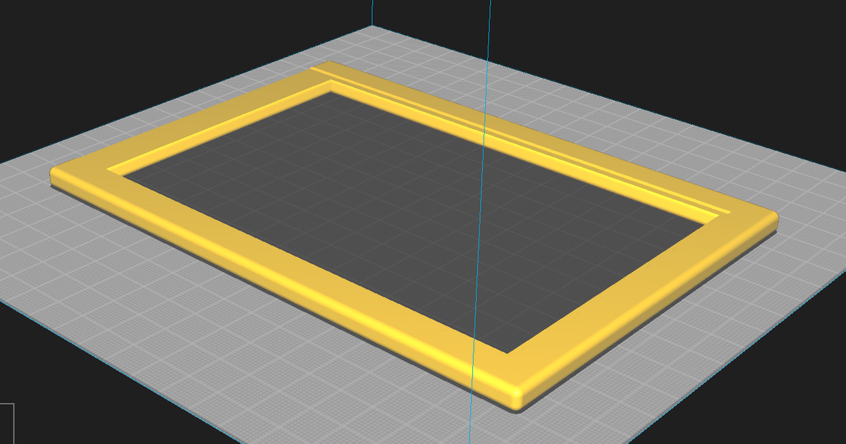 Picture Frame in Tinkercad por ABitMoreAdventure | Descargar modelo STL ...