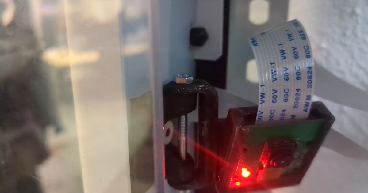 Compact Articulated Raspberry PI Camera Mount by Aris A'Cat | Download ...