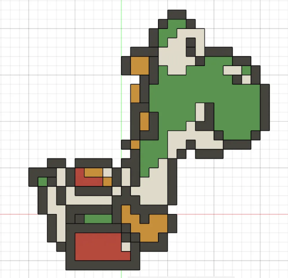 Yoshi by Printed Squid | Download free STL model | Printables.com