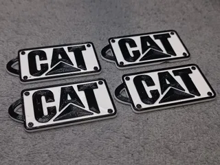 Caterpillar Keychain by Ts3D | Download free STL model | Printables.com