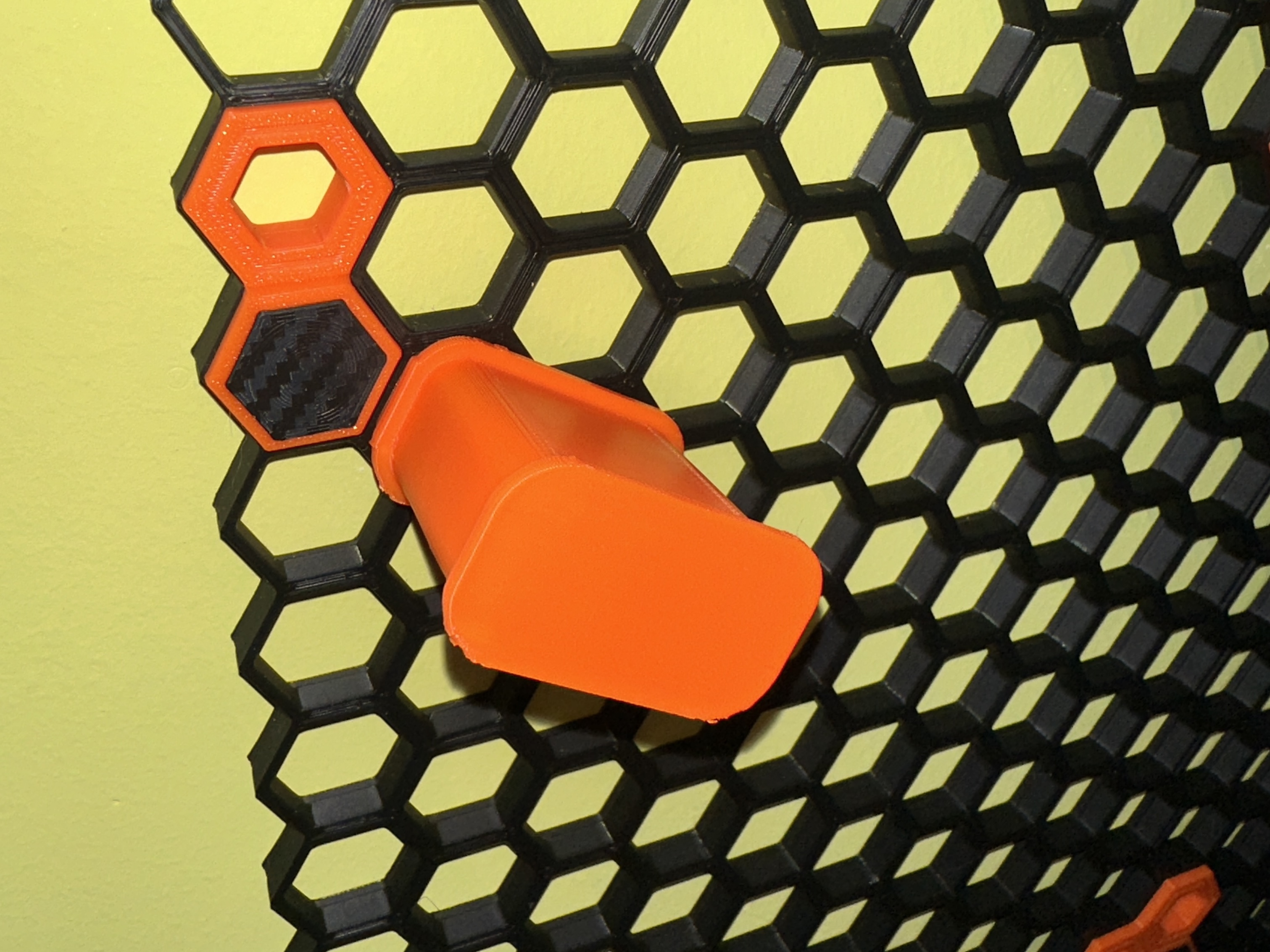 Bambu Lab A1 Spool Holder mount to Honeycomb Storage Wall (HSW) by michl4488 | Download free STL ...